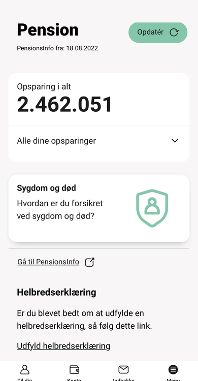 PensionsInfo Sådan får du let et overblik over dine pensioner